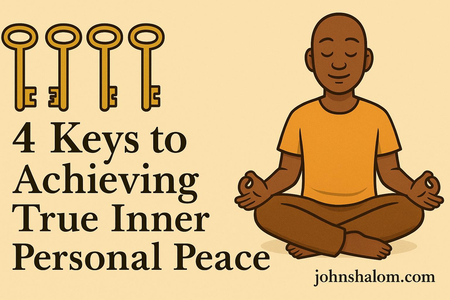 Keys to True Inner Peace - John Monyjok Maluth