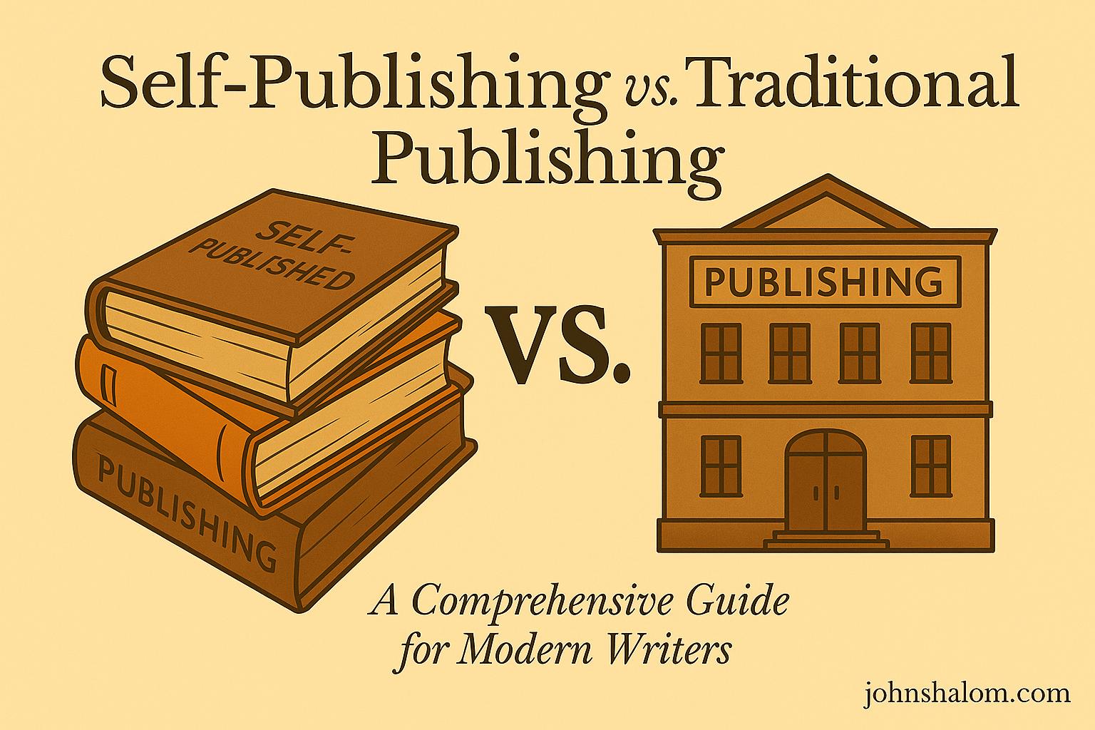 Self vs Traditional Publishing Guide - John Monyjok Maluth