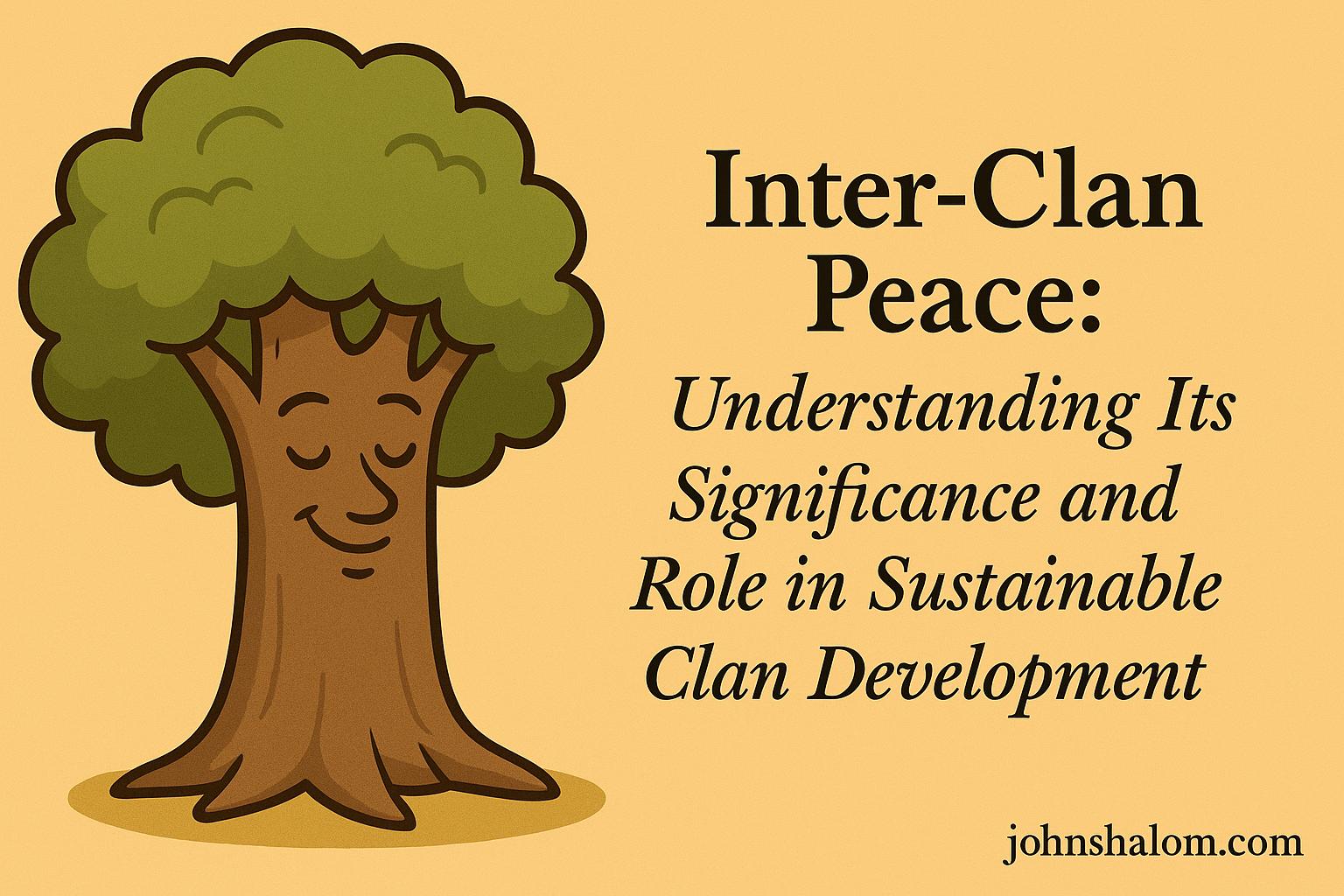 Interclan Peace and Development - John Monyjok Maluth