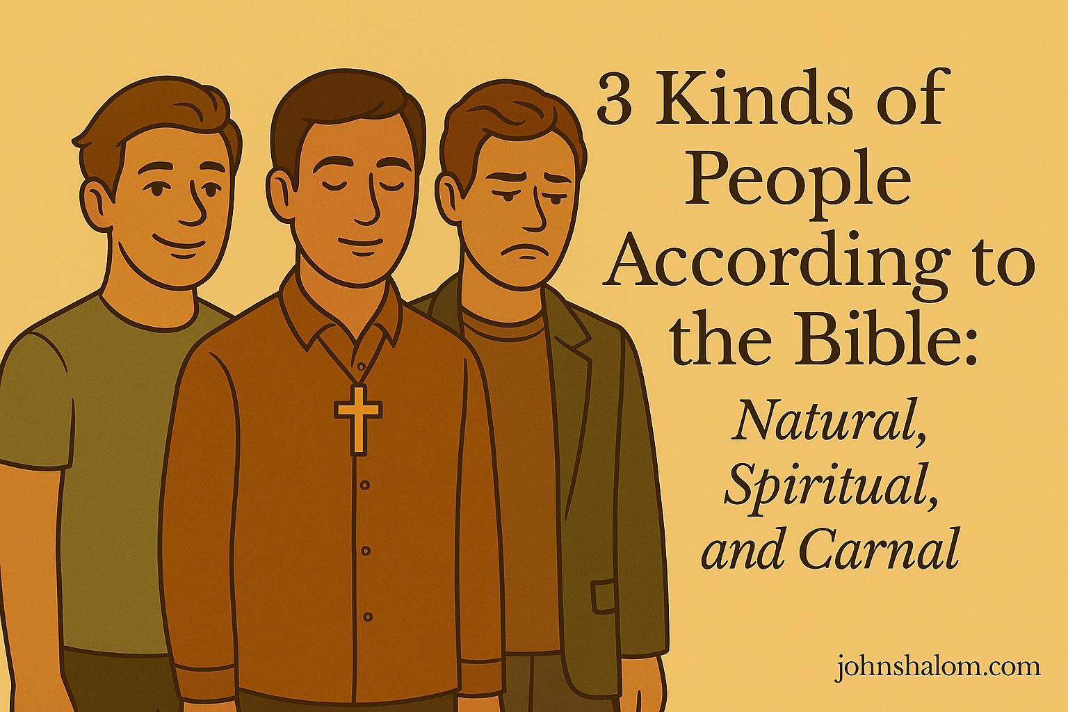 Three Kinds of People in the Bible - John Monyjok Maluth