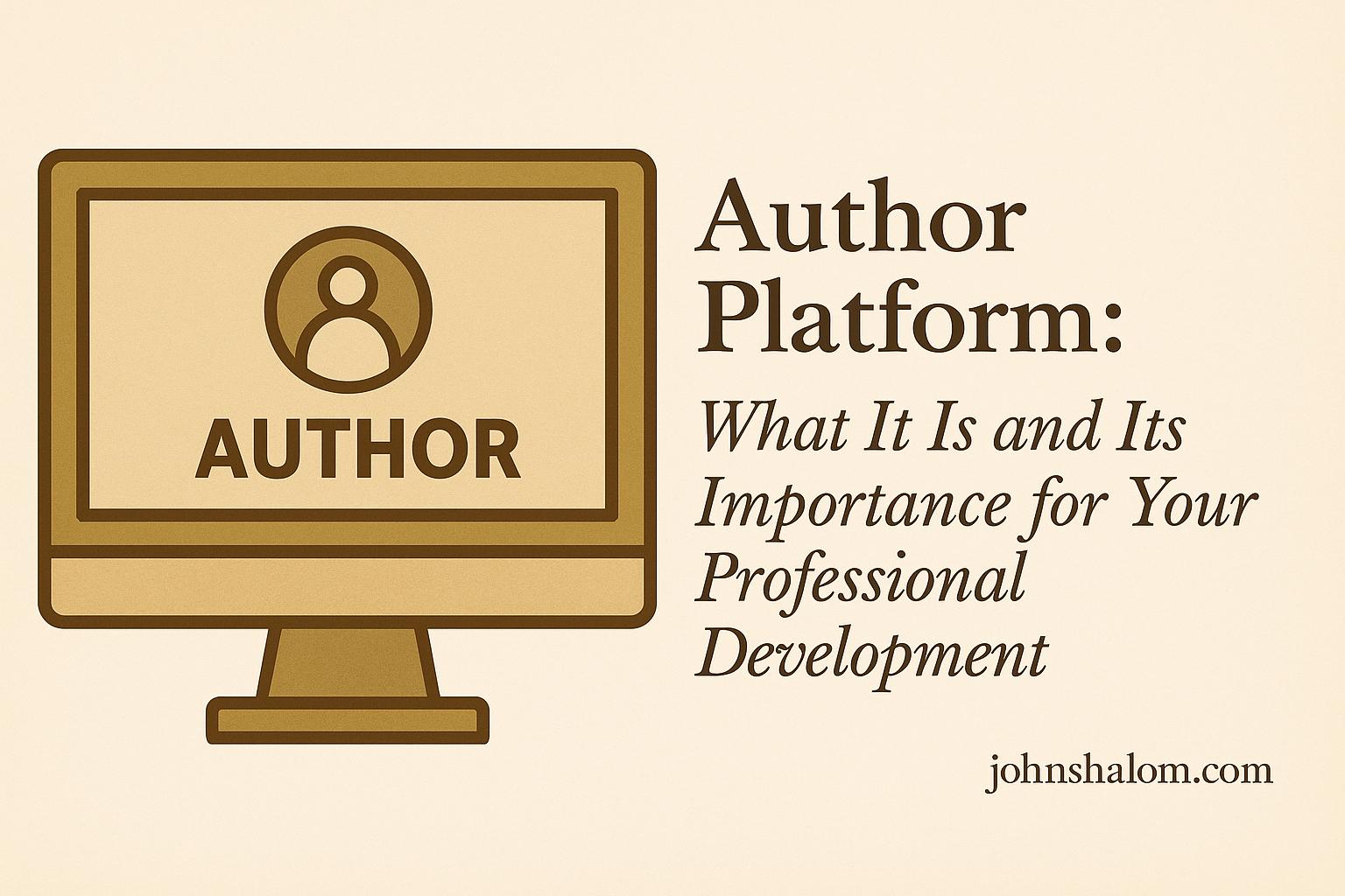 Author Platform Guide for Writers - John Monyjok Maluth