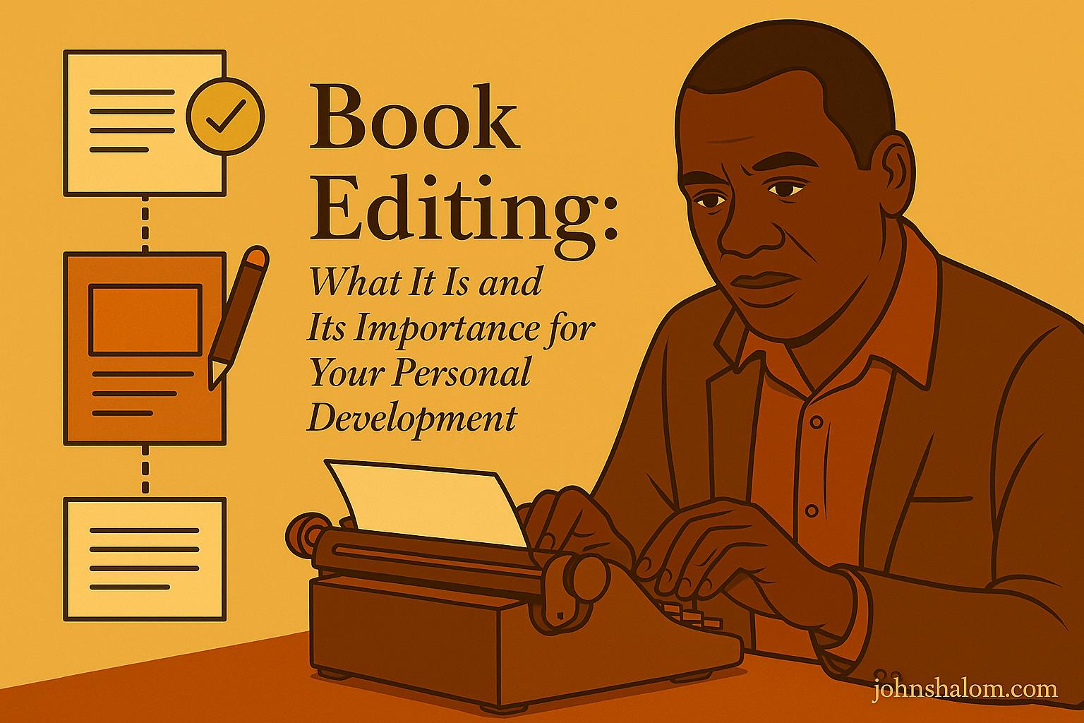 Book Editing Guide for Writers - John Monyjok Maluth