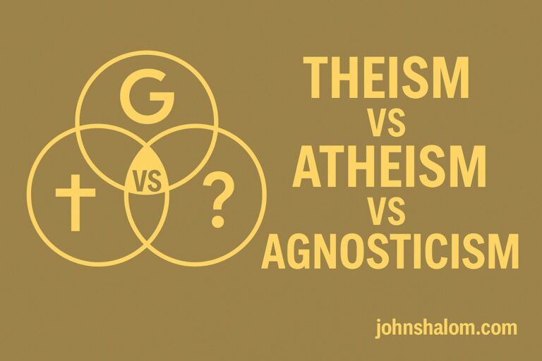 Theism vs Atheism vs Agnosticism Explained - John Monyjok Maluth