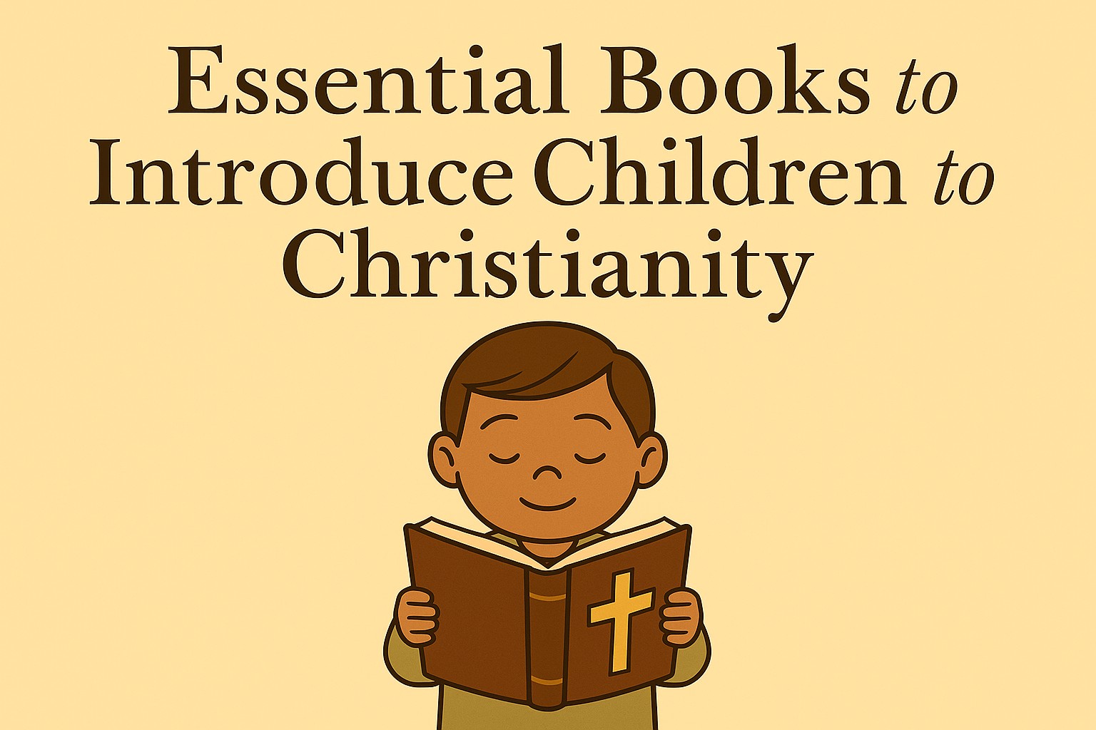 Best Books to Teach Kids Christianity - John Monyjok Maluth
