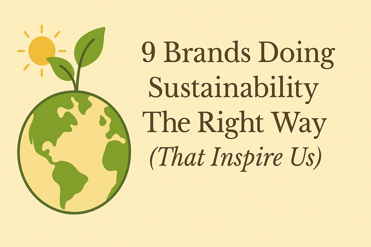 Top Sustainable Brands That Inspire - John Monyjok Maluth
