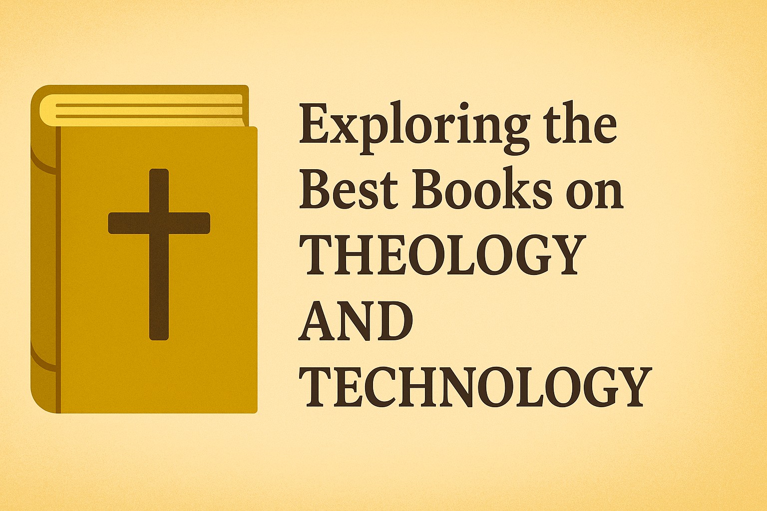 Best Books on Theology and Technology - John Monyjok Maluth