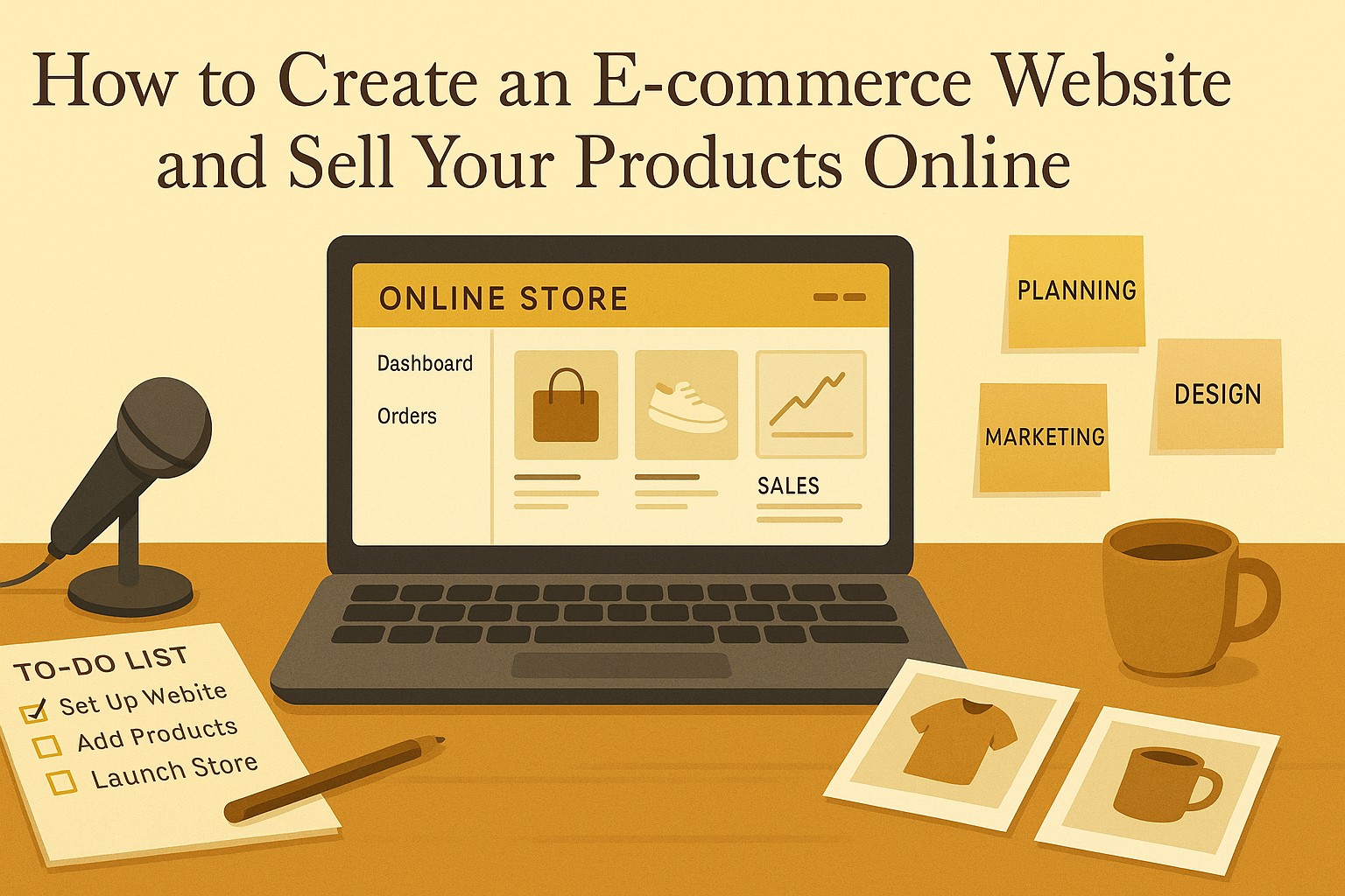 Create Your E-commerce Website - John Monyjok Maluth
