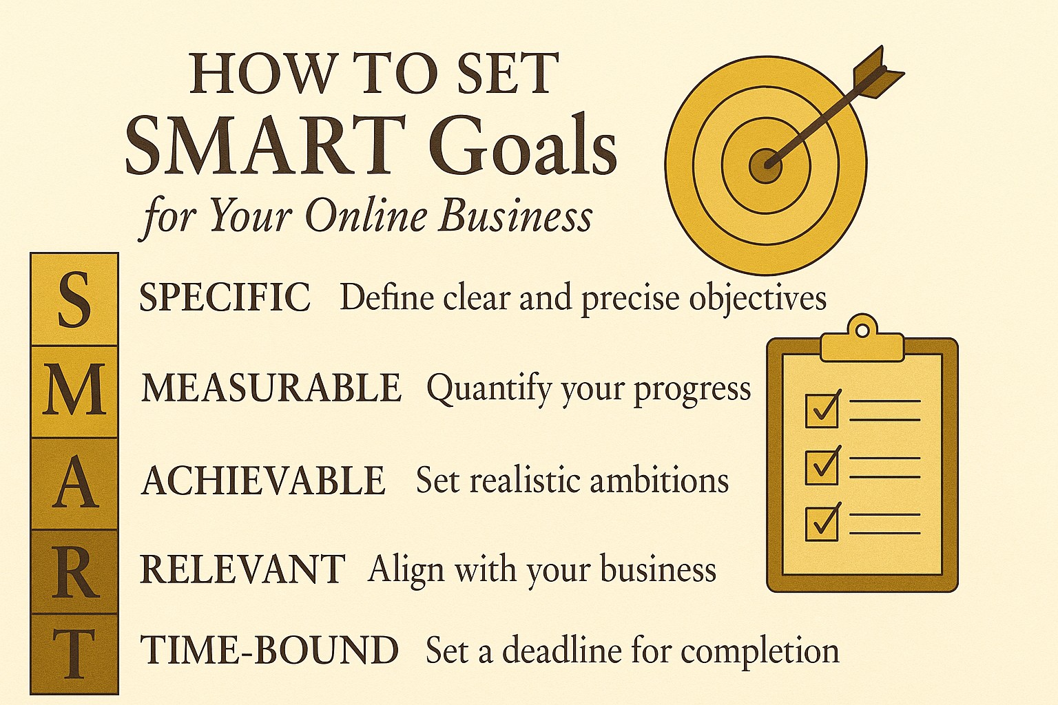 SMART Goals for Online Business - John Monyjok Maluth